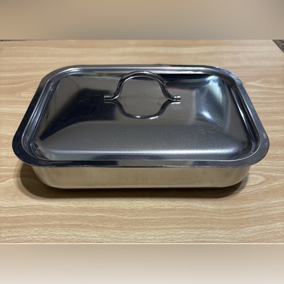 Inox | Kitchen | Inox Vintage Stainless Steel Rectangular Baking Pan ...